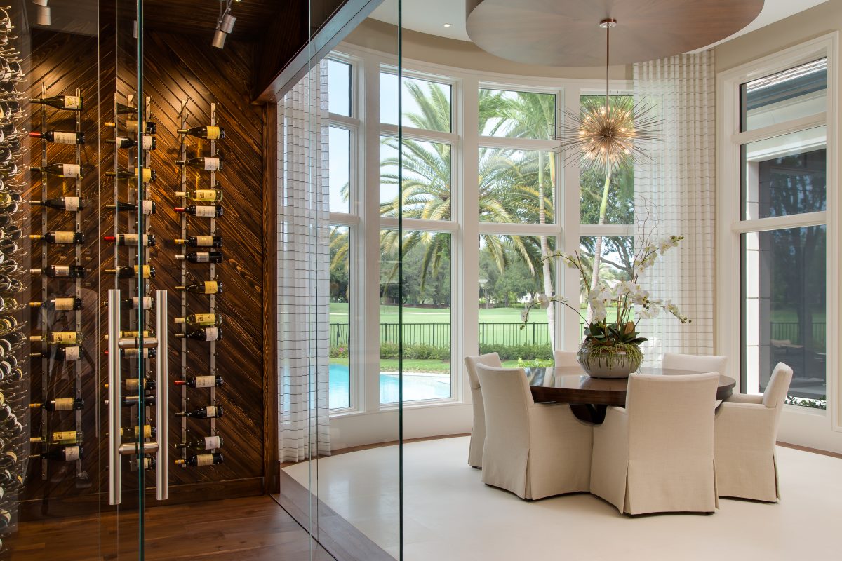 Creating an All Glass Wine Cellar or Room - Builders Glass of Bonita, Inc.