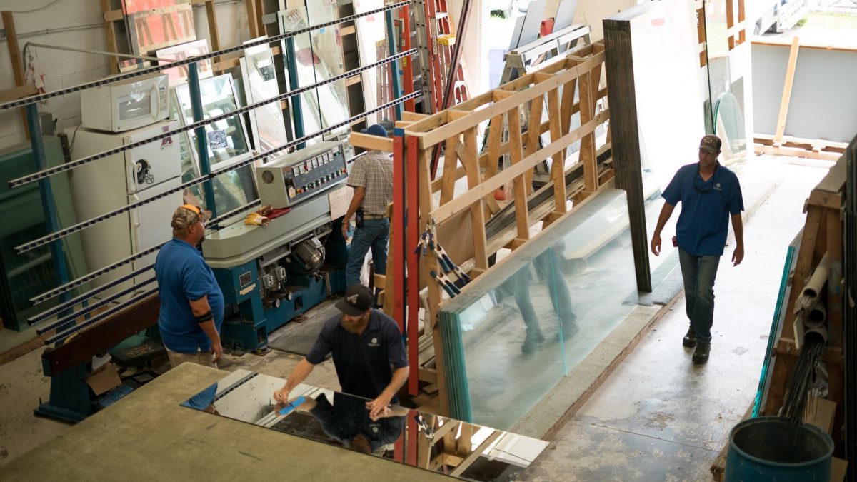 Glass Fabrication - A Behind the Scenes Glance - Builders Glass of ...